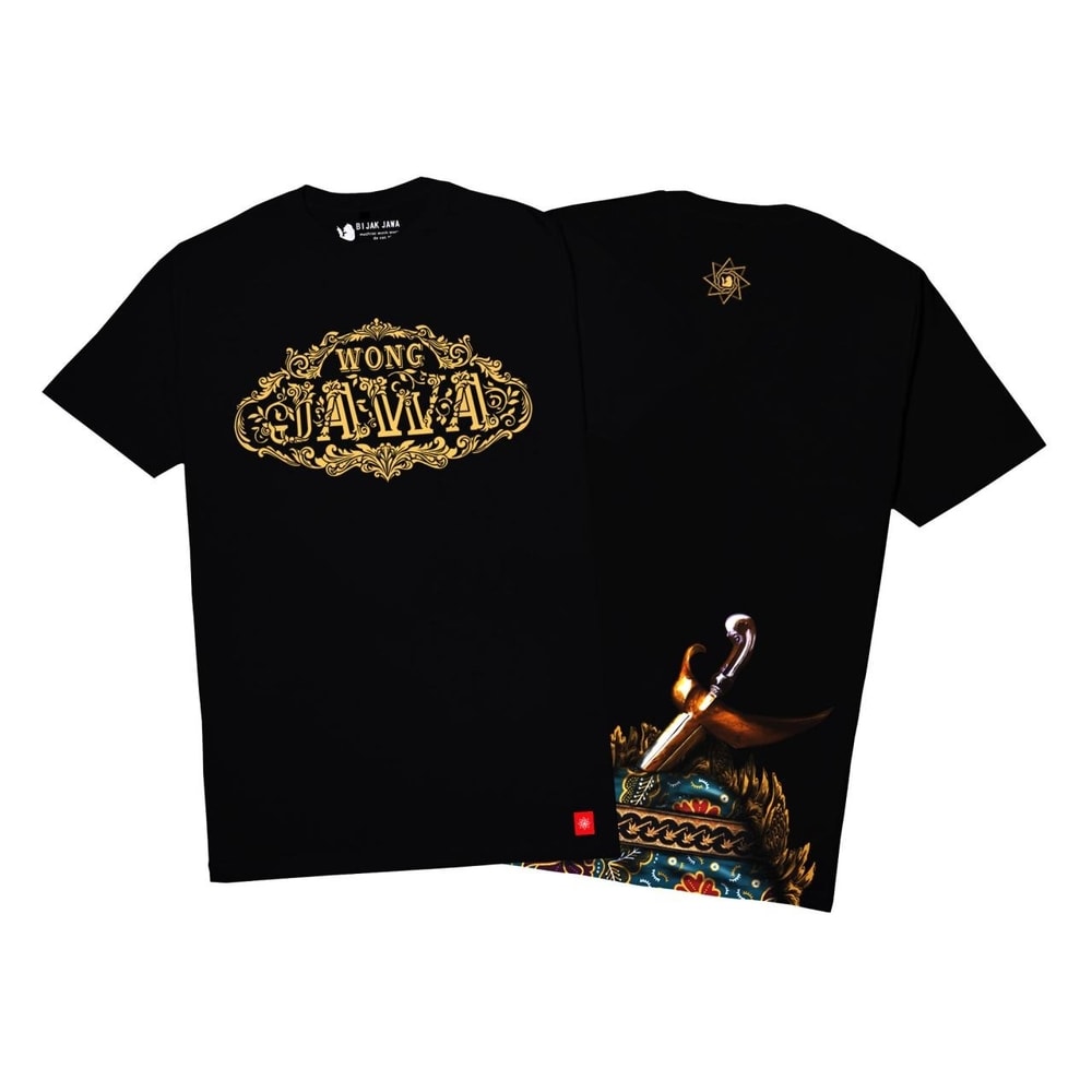 Kaos Bijak Jawa Wong Jawa Floral Kaos Bijak Jawa Wong Jawa Floral
