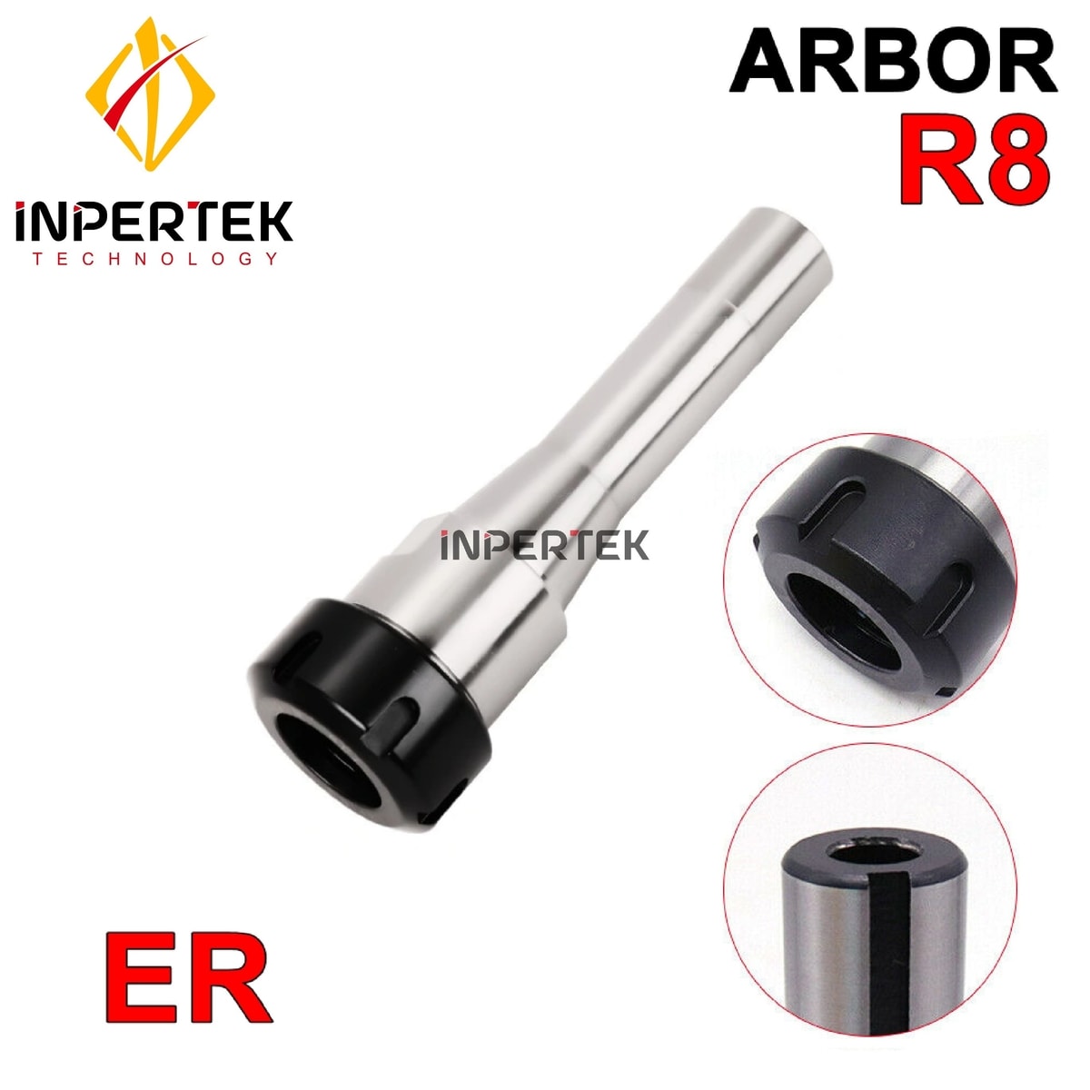 Arbor R8 ER Chuck Milling