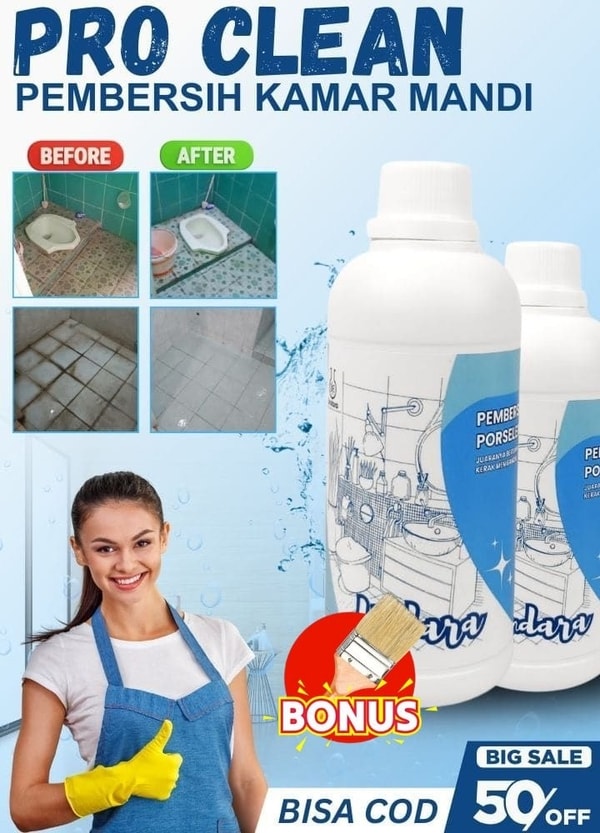 Pro Clean Pembersih Kamar Mandi